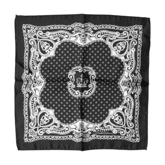 Dolce & Gabbana Bandana Print Square Handkerchief Scarf - Femme - Accessoires - Multicolore - Taille: ONE Size