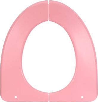 Artibetter Homoyoyo Waschbare Gepolsterte Wc Sitzauflage aus Kunststoff Faltbarer Rutschfester Toilettensitzbezug f&uuml;r Zuhause und Reisen Komfortables Tragbares W