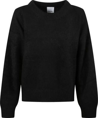 Allude Femme, Pulls, Bleu, Taille: 42 FR Pull en Cachemire et Soie