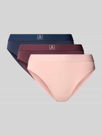 Marc O'Polo Slip mit Logo-Bund im 3er-Pack