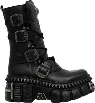 New Rock Damen, Schuhe, Schwarzk, 40 EUGr&ouml;&szlig;e
