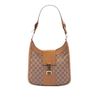 Gucci Sac bandouli&egrave;re vintage Pre-owned - Femme - Pre-owned - Beige - Taille: ONE Size
