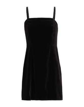 8 by YOOX VELVET MINI DRESS