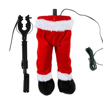 Generic Weihnachtsmann Beine Deko | Weihnachtsschmuck Kamin Deko,Wackelnde Baumspitze F&uuml;r Schmuck Haust&uuml;rdekoration Feier