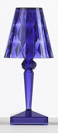 Kartell Battery, Lampe de Table, Bleu