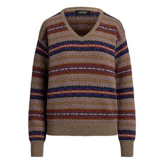 Ralph Lauren Damen, Strickwaren, Mehrfarbig, SGr&ouml;&szlig;e