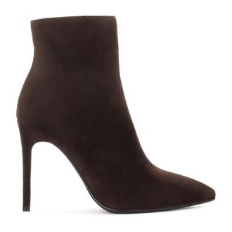 Kazar Kazar braune Wildlederstiefel mit einem schlanken Absatz - - Shoes - Damen - Braun - 41 EU