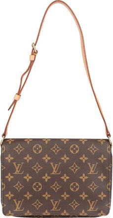 Louis Vuitton Crossbody Bags - Louis Vuitton Monogram Canvas Musette Tango Should - Gr. unisize - in Braun - f&uuml;r Damen