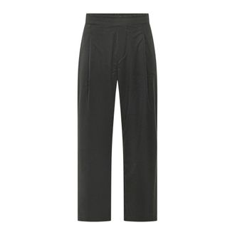 A Paper Kid Pantalon droit pliss&eacute; - Homme - Pantalons - Noir - Taille: L