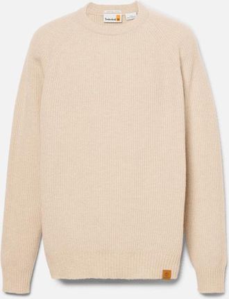 Timberland Phillips Brook Rundhalspullover mit Raglan&auml;rmeln f&uuml;r Herren in Beige, Herren, Beige, Gr&ouml;&szlig;e