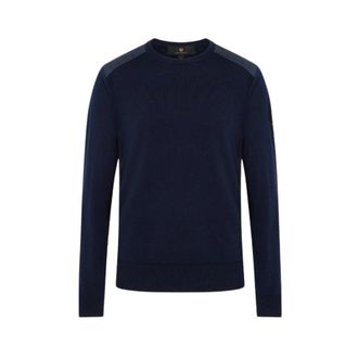 Belstaff El Kerrigan Rundhals-Pullover - - Knitwear - Herren - Blau - 2XL