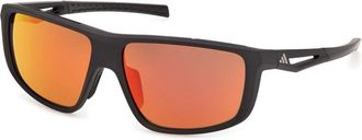 adidas Lunettes de soleil de sport - Homme - Accessoires - Noir - Taille: 60 MM