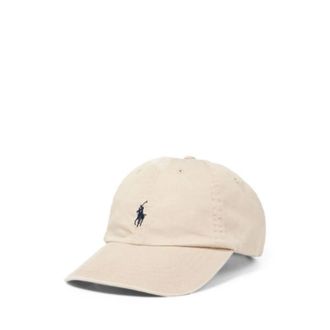 Ralph Lauren unisex, Accessoires, Beige, Taille: ONE Size Casquette de baseball en coton chino