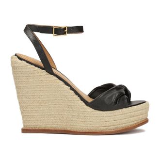 Kazar Schwarze Ledersandalen auf einer Plattform - - Shoes - Damen - Schwarzk - 39 EU