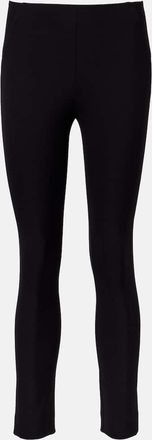 Veronica Beard Schmale Cropped-Hose Scuba