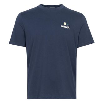 Jacob Cohen Resort Crewneck T-shirt - - Tops - Herren - Blau - M