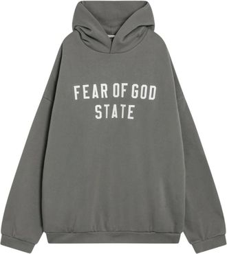 Fear of God Homme, Sweatshirts et sweats &agrave; capuche, Vert, Taille: L Felpa cappuccio