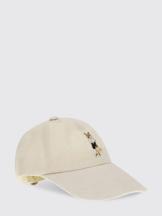 Maison Kitsun&eacute; Chapeau Femme couleur Beige
