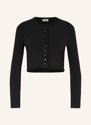 Sandro Sandro Cropped-Strickjacke schwarz