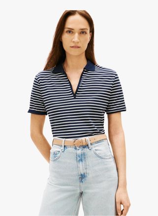 Tommy Hilfiger Polo ray&eacute; &agrave; manches courtes