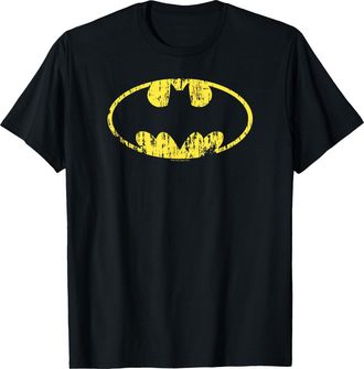 DC Comics Batman Classic Logo Distressed T-Shirt