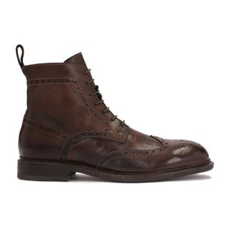 Kazar Schn&uuml;rstiefel mit Ledersohle - - Shoes - Herren - Braun - 40 EU