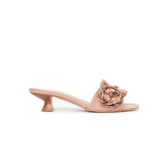 Paloma Barcel&oacute; Silvia Applikationen Blumen Sandalen - - Shoes - Damen - Rosa - 37 EU
