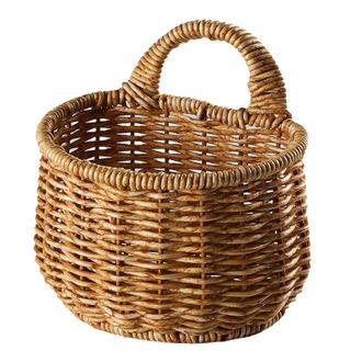 Generico Gewebter Wandkorb - Dekorative Obstaufbewahrungsbehälter | Dekorative Wandkörbe | Fensterdekoration, Organizer-Box D