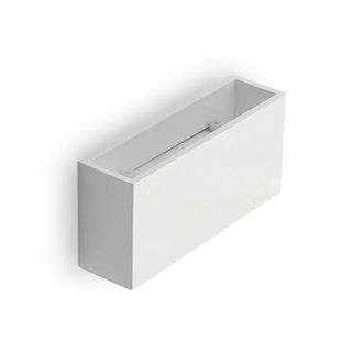 Lindby Applique Murale Mavora à intensité variable (Moderne) en Blanc Plâtre/Terre Cuite e. a. pour Salon & Salle manger (à 2 lampes, G9) Lampe Eclairage Lum