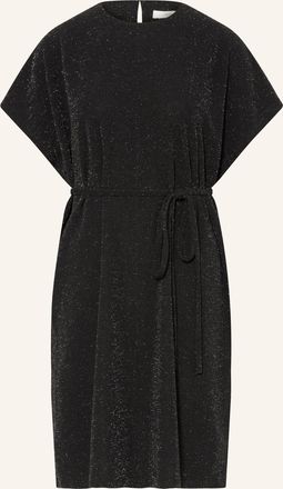 Selected Cocktailkleid Mit Glitzergarn schwarz