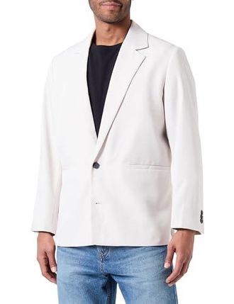 Jack & Jones Blazer d&eacute;contract&eacute; Jprcarter Veste de Costume, Moonbeam/Fit : Coupe d&eacute;tendue, 52 Homme