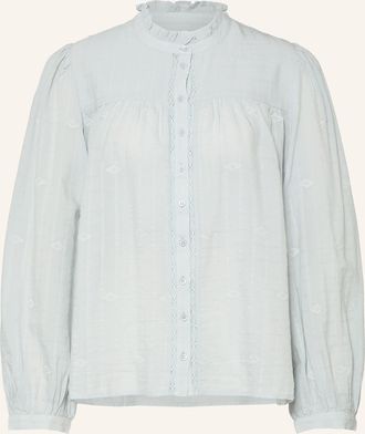 BA&SH Ba&Sh Bluse Melody Mit Spitze blau