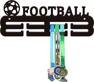 Generico Troph&auml;endisplay - Acrylregal mit Haken, f&uuml;r Fu&szlig;ball, Herausforderung, L&auml;ufer, Rennen, Baseball, Softball, Gymnastik