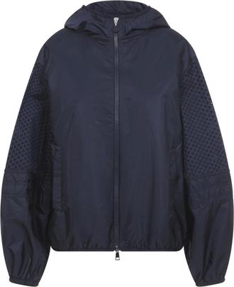 Moncler Femme, Vestes, Bleu, Taille: 38 FR Zelkova Jacket