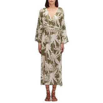 Sundek Femme, Robes, Multicolore, Taille: 40 FR Tropic Savana Maxi Dress