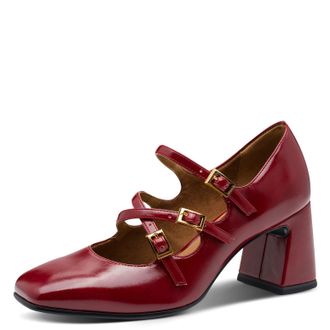 Tamaris Damen Pumps Vegan rot 37