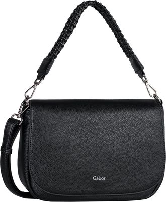 Gabor bags Vivien Damen Überschlagtasche Umhängetasche Mittelgroß Schwarz