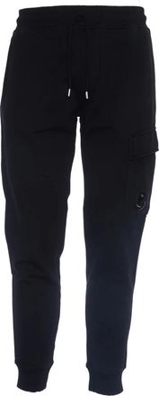 C.P. Company Cargo Fleece Sweatpants Nero - - Trousers - Herren - Schwarzk - S