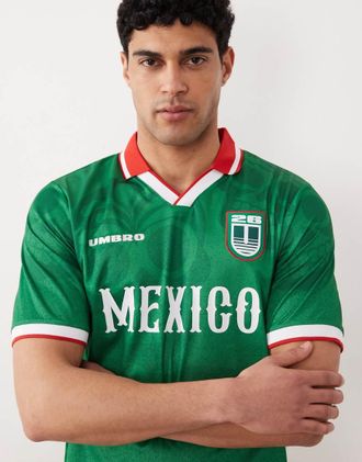 Umbro Mexiko-Trikot in Gr&uuml;n
