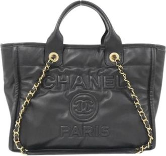 Chanel Damen, Pre-Owned, Schwarzk, ONE SIZEGröße