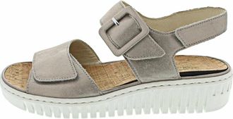 Waldl&auml;ufer Keilabsatz-Sandale - - Shoes - Damen - Beige - 36 EU