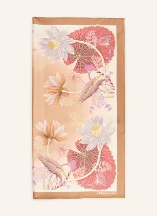 Ferragamo Ferragamo Seidentuch braun