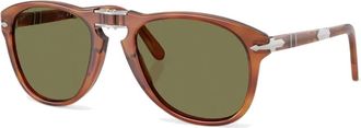 Persol unisex, Accessoires, Orange, Taille: 54 MM Folding Steve McQueen Po0714Sm 96/P1 Lunettes de soleil