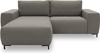 Looks by Wolfgang Joop LOOKS by Wolfgang Joop Looks VI Designer Ecksofa, beidseitig montierbar, Polstersofa, grau, 242 x 160 cm