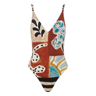 Alemais Maillot 1 Pi&egrave;ce Michelle Fibres Recycl&eacute;es Al&eacute;mais