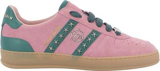 Philipp Plein unisex, Chaussures, Rose, Taille: 40 EU Retro Rebel Low-Top Baskets