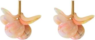 Malababa Femme, Accessoires, Multicolore, Taille: ONE Size Boucles doreilles barres avec motifs de p&eacute;tales