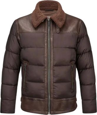 Milestone MSHawkins Jacket - Homme - Vestes - Brun - Taille: M