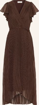 Phase Eight Plisseekleid Louisa braun