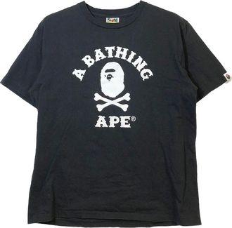 A Bathing Ape t-shirt Captain Ape Crossbone - Noir